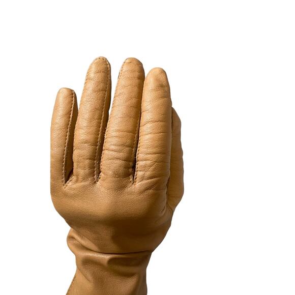 fownes | Accessories | Cashmere Leather Womens Camel Tan Casual Driving ...